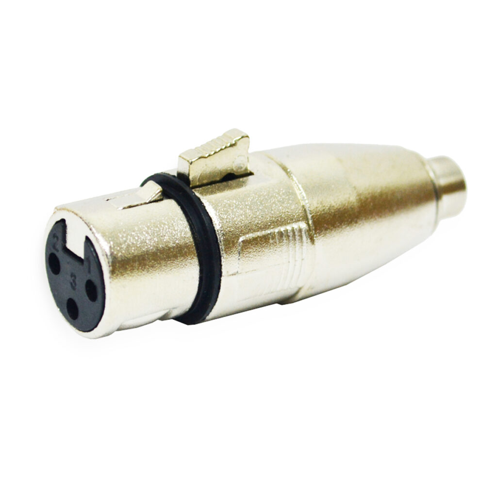 Adaptador Jack RCA a Jack Canon | AX AD-3854 - Ditronics Ecuador